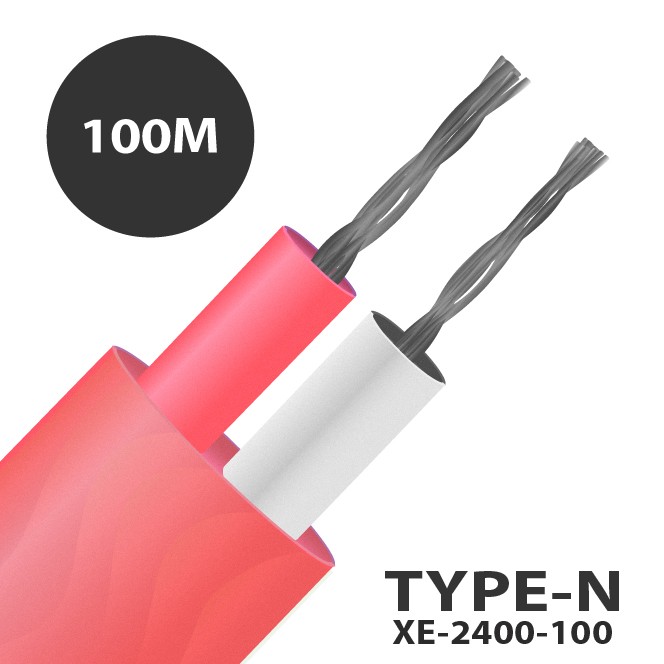 Type N PVC Insulated Flat Pair Thermocouple Cable / Wire (IEC)