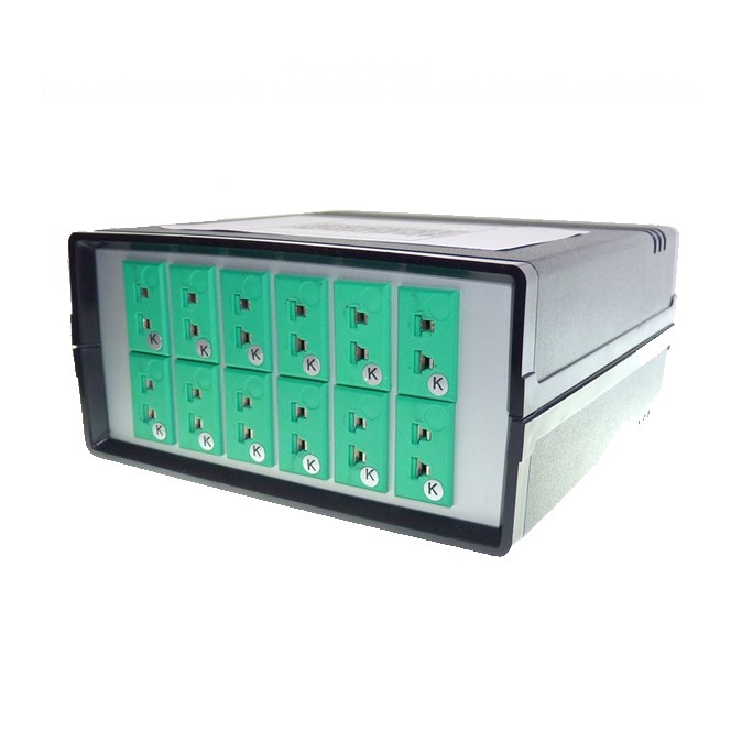 IEC 12 Way Thermocouple Selector Switch, Bench Mounting