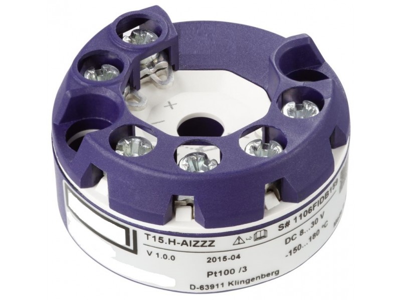 Digital temperature transmitter Model T15.H Head Mounting Version