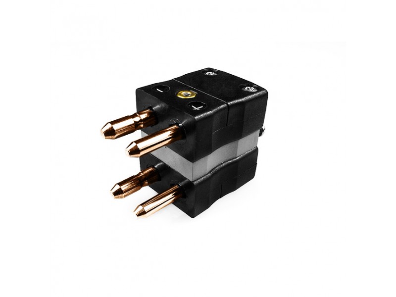 Standard Thermocouple Connector Duplex Plug Type B ANSI