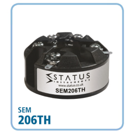 Status SEM206TH Temperature transmitter suitable for Thermistor or ...