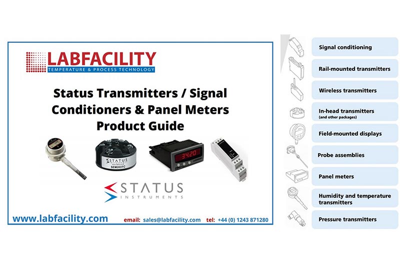 Status Instruments from Labfacility - News Articles
